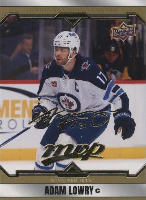 2024-25 Upper Deck MVP - Adam Lowry #183 Gold Script for sale online | eBay