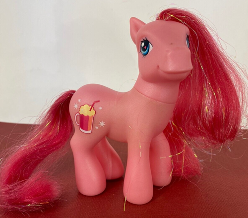 Hasbro 2006 - MY LITTLE PONY - Soda Float - Pink with Tinsel Hair ...