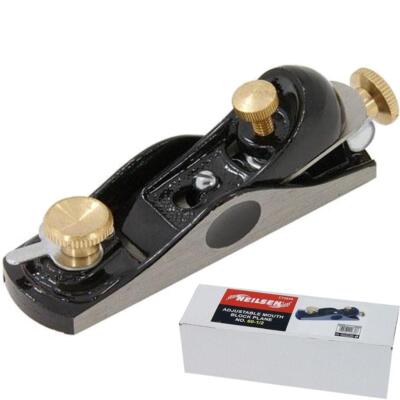 Neilsen Adjustable Woodworking Block Plane Wood Hand Planer Shaving ...