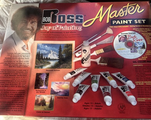 Bob Ross Master Paint Set Weber Quality R6452 683203357937| eBay