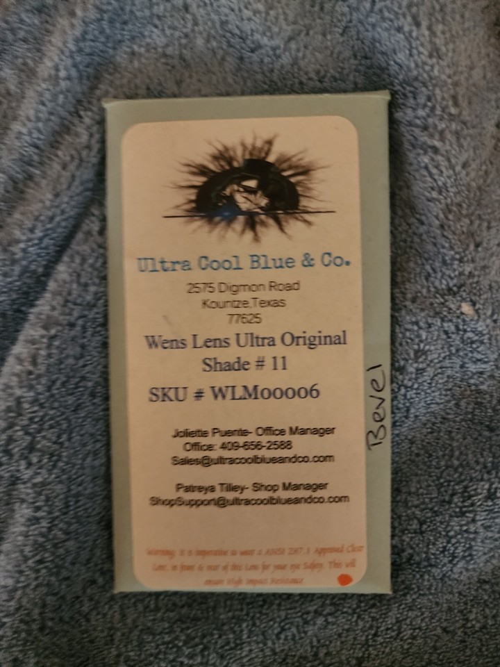 Wens lens original, azure, and electric ice scratch and dent product | eBay