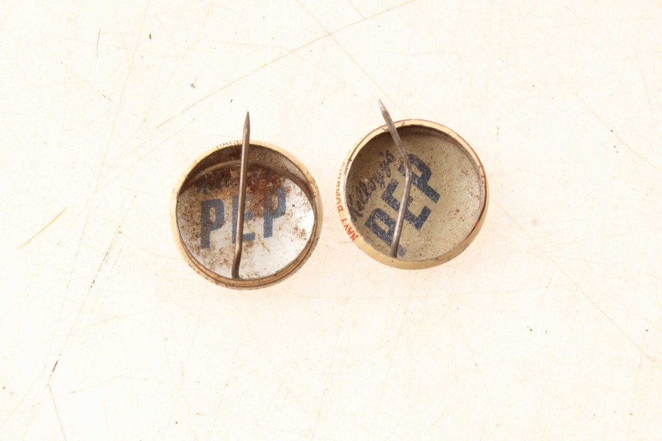 2 Kellogg's Pep Pins Navy Bomb Squadron & Daisy Comic Pinback Buttons ...