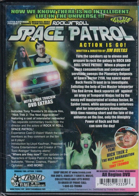 Rock N Roll Space Patrol (DVD, 2005) for sale online | eBay