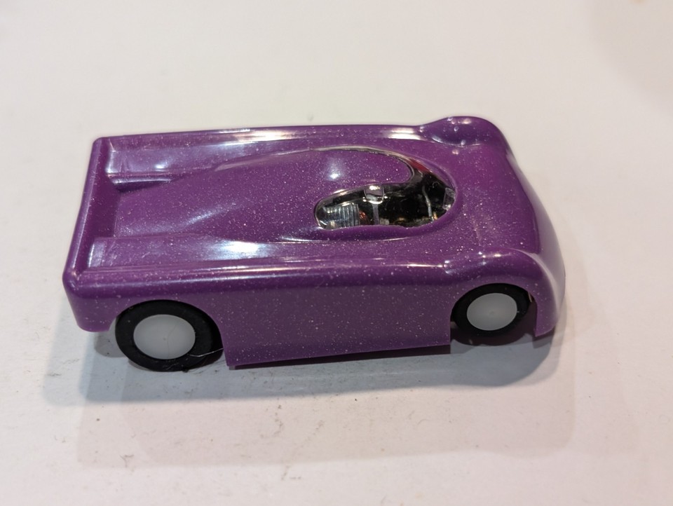 PURPLE WIZZARD HARD BODY HO SCALE SLOT CAR | eBay