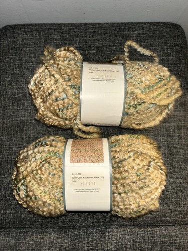 Yarn Bee Fleece Lite Lakefront Willow 110Yards 5oz Lot Of 2 Skeins ...