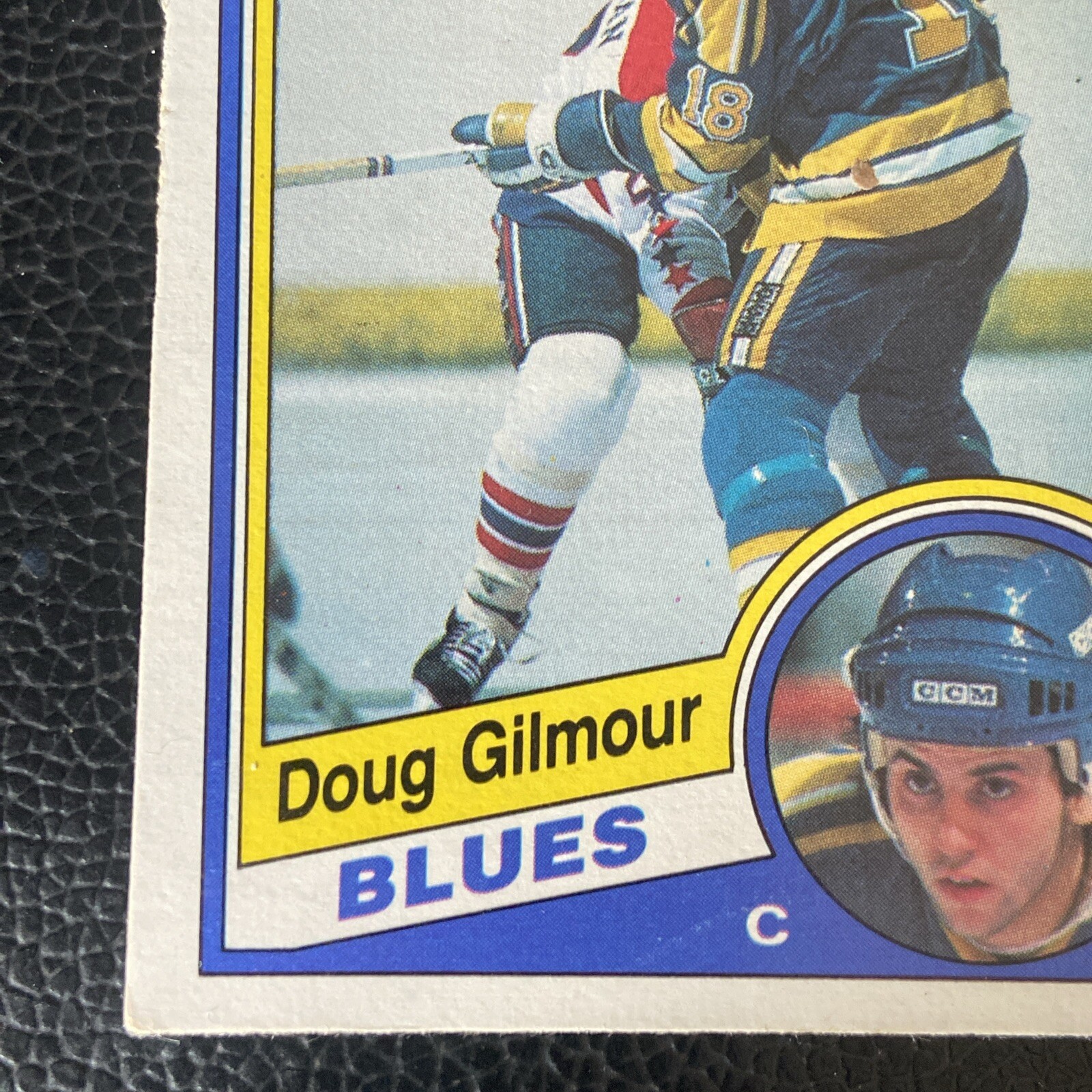1984-85 OPC Rookie #185 Doug Gilmour Low Grade Crease | eBay