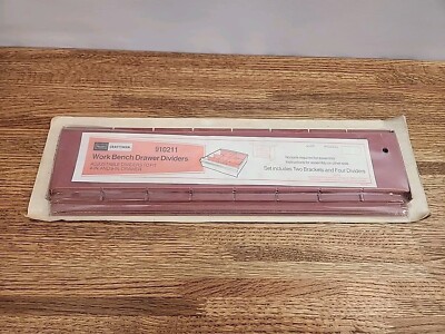 Craftsman Work Bench Adjustable Drawer Divider Set #10211 Fits 4" & 9 ...
