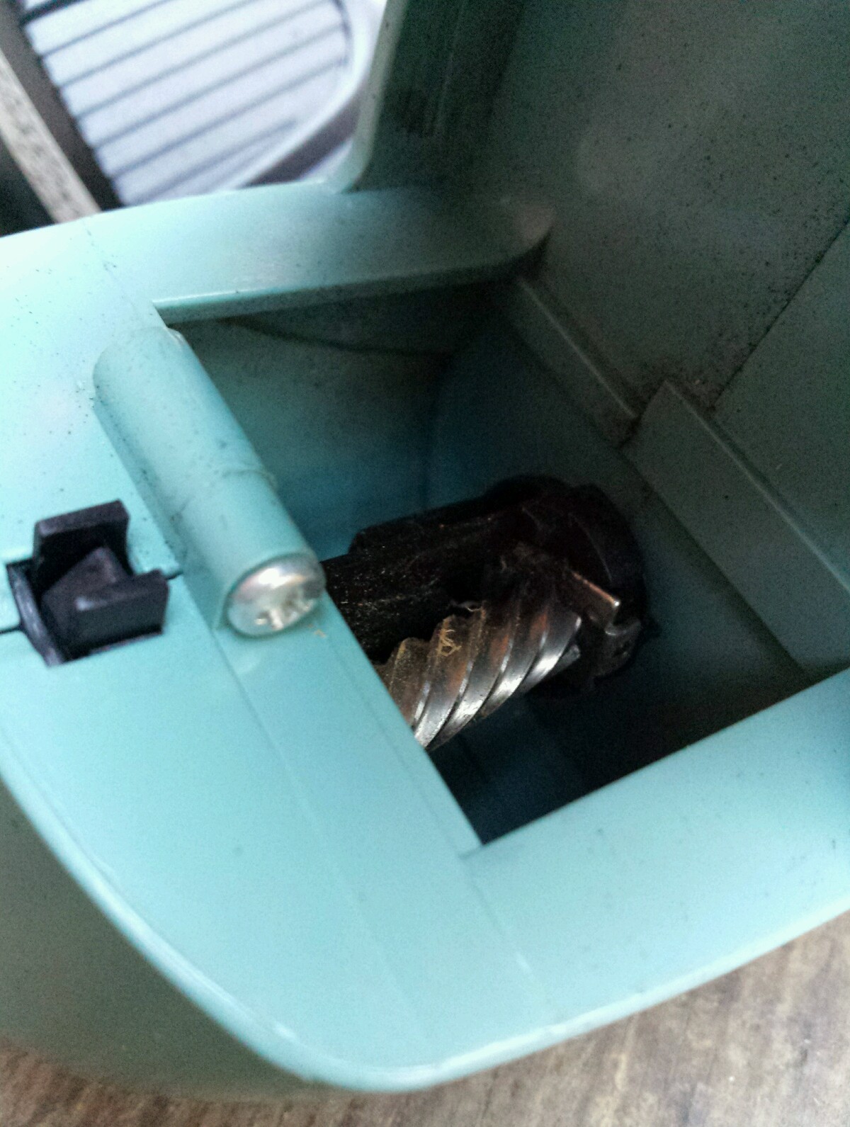 Vintage X-Acto Elmers Products Electric Blue Pencil Sharpener Model ...