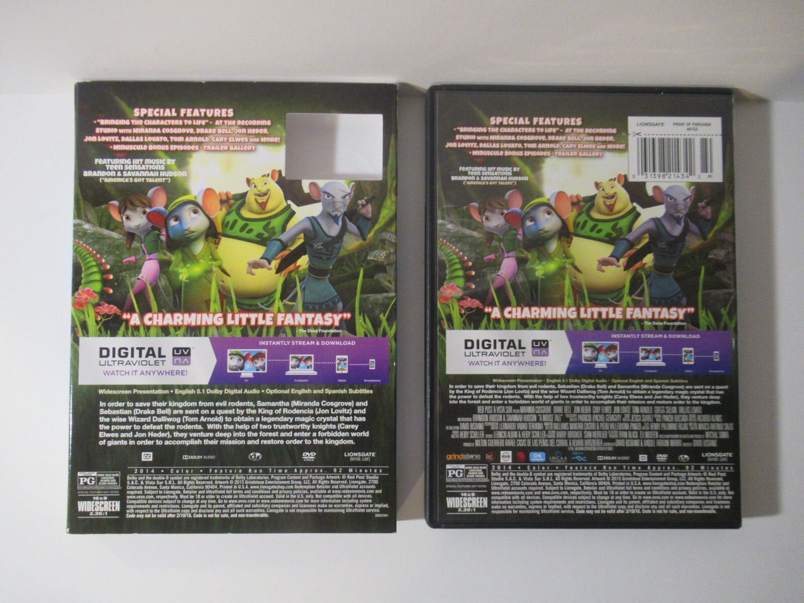 A Mouse Tale Dvd Cover 2022