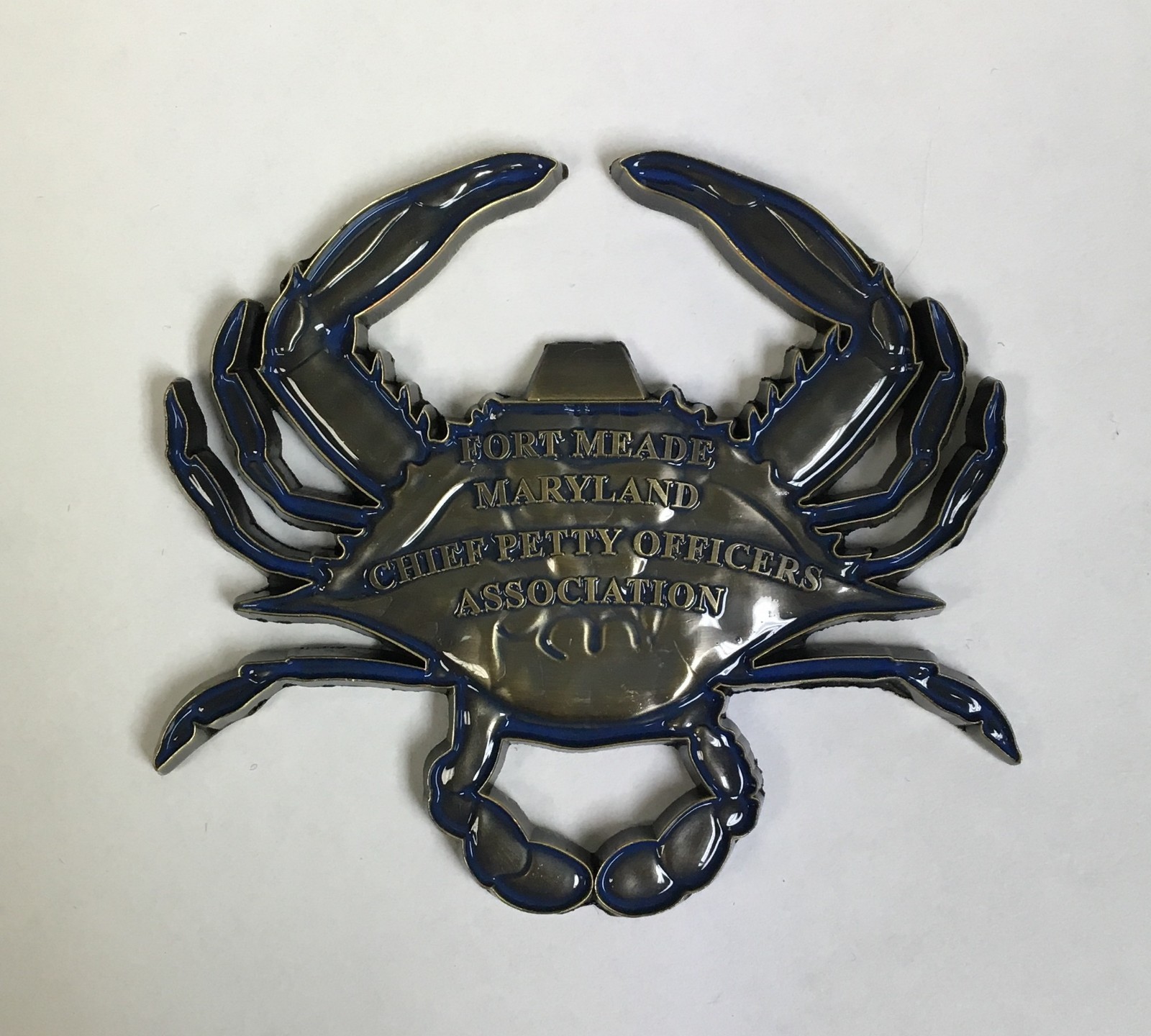 NSA USMC US Navy Chief CPO CPOA Fort Meade MD Crab Shape "One Mess One ...