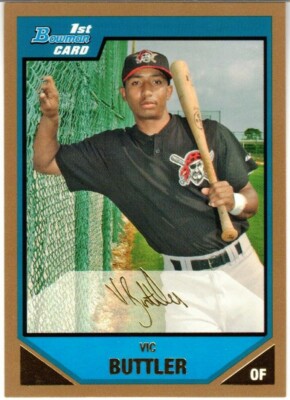 Vic Butler 2007 Bowman Prospects Gold | eBay