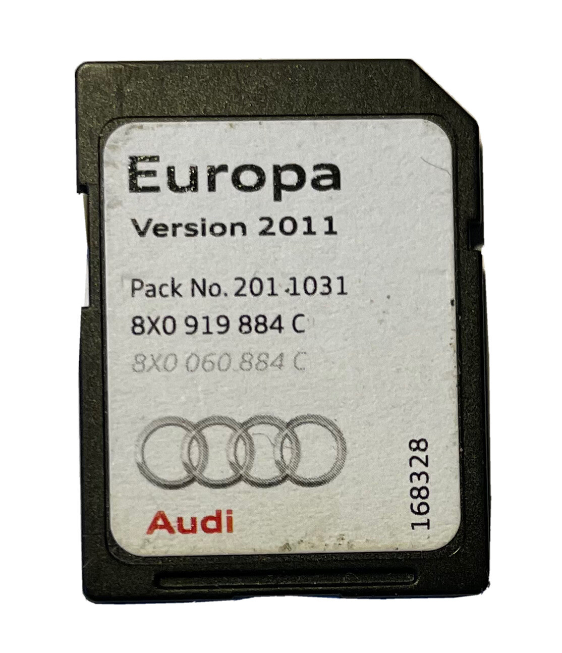 Audi GPS SD Card Map SAT NAV Disc 2011 Europe 8x0 919 884 for sale ...