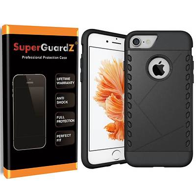 For iPhone 7 - SuperGuardZ® Heavy-Duty Slim Shockproof Cover Case Armor ...