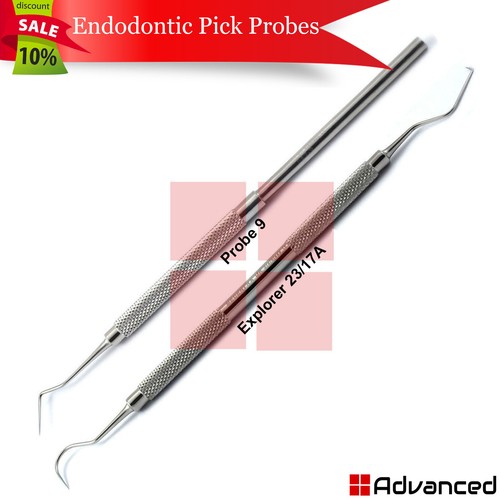 Dental Probe 9 Explorer 23/17A Periodontal Hygienist Pick Probes ...
