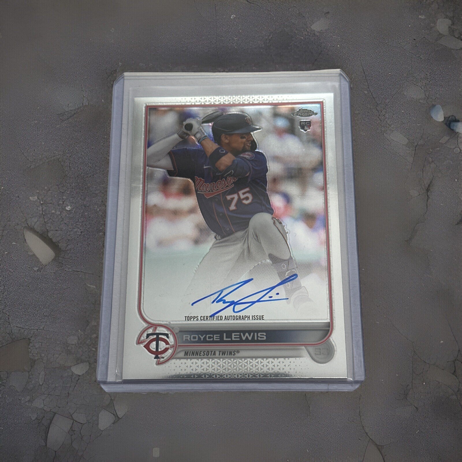 2022 Topps Chrome Rookie Auto Royce Lewis #RA-RL Rookie Auto RC | eBay