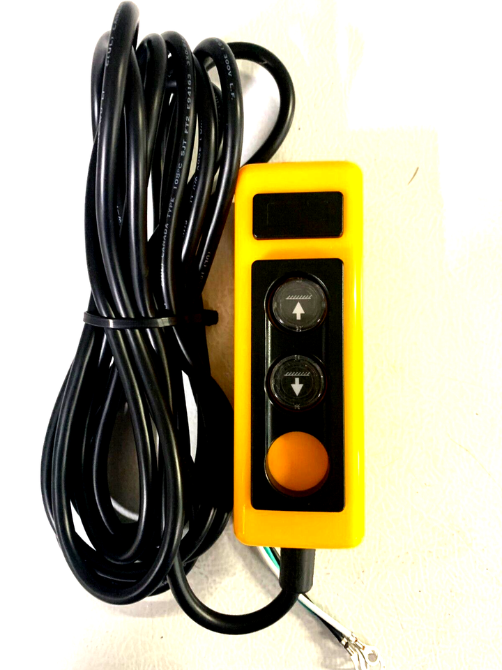 REMOTE PENDANT 12 VOLT FOR SINGLE ACTING APPLICATIONS 2 BUTTON 3 WIRE ...
