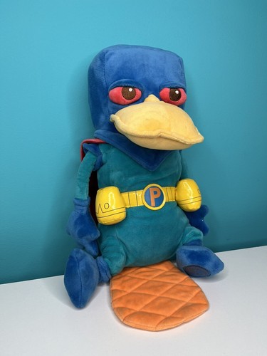 Disney Store Perry The Platypus Phineas And Ferb Mission Marvel Plush ...