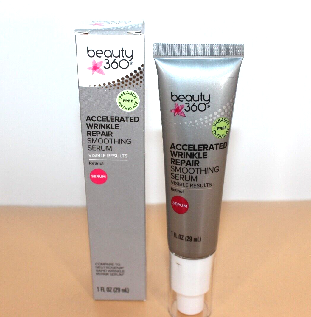 1pk-Beauty 360 Accelerated Wrinkle Repair Smoothing Serum 1 FL OZ ...