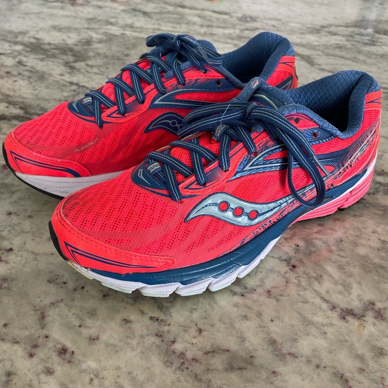 Saucony Running Shoe Guide 7 Power Grid Sole Womens Sz 8.5 Pink ...