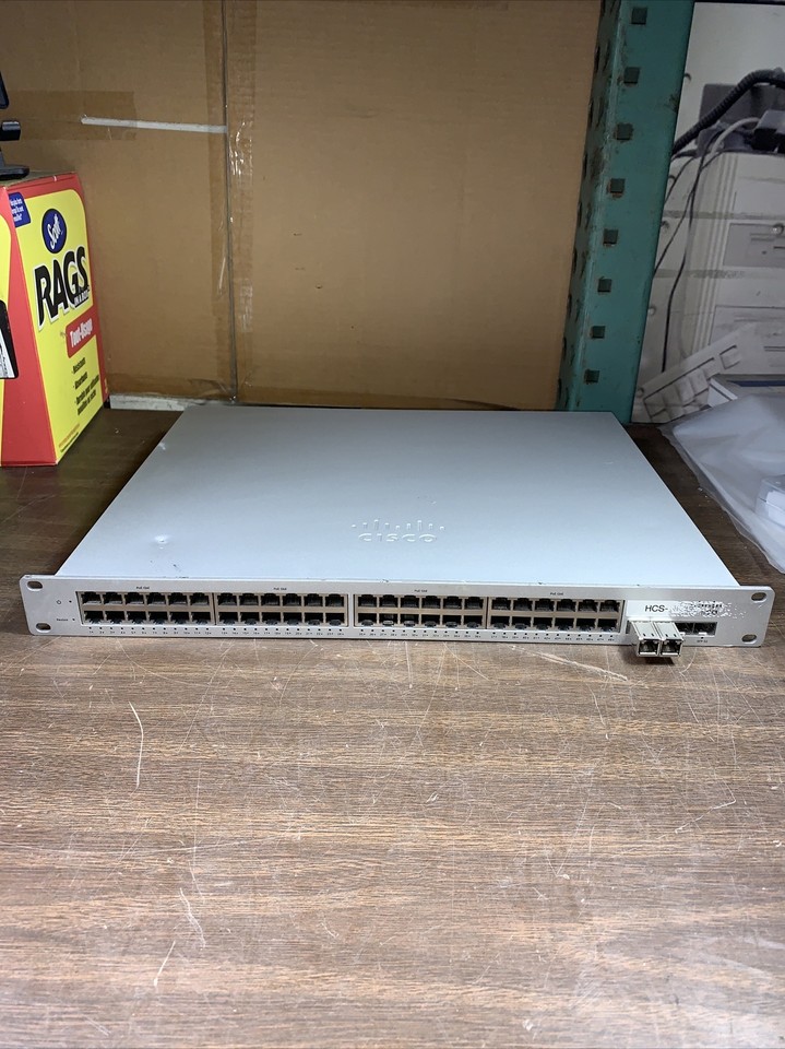 CISCO MERAKI MS220-48FP SWITCH | eBay
