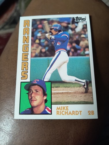 MIKE RICHARDT 1984 TOPPS #641 FREE SHIPPING | eBay