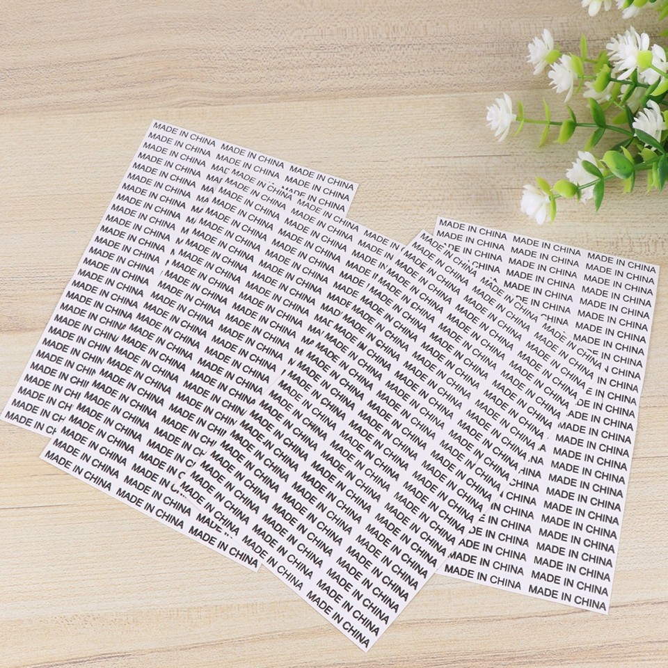 5000 Pcs Package Stickers Label Labels Country of Origin | eBay Australia