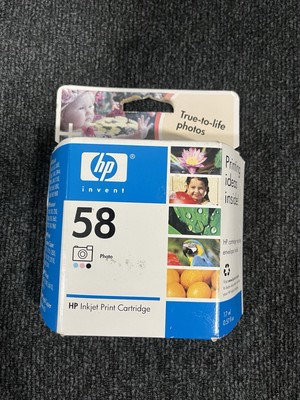 HP 58 Photo Inkjet Print Cartridge Original Official Genuine OEM New ...