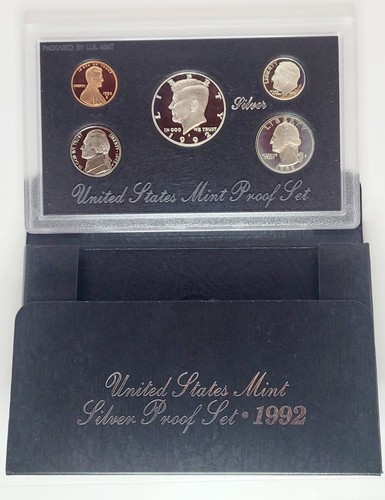 1992 US Mint Silver Proof Set | eBay