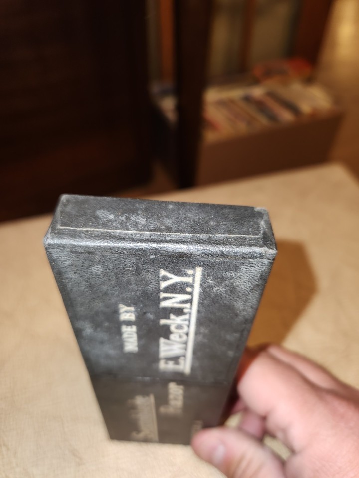 E. Weck Sextoblade Style A Razor Box with Instruction Manual & Extra ...