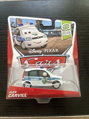 DISNEY PIXAR CARS WORLD GRAND PRIX ALEX CARVILL COLLECTOR NO. 17/17 | eBay