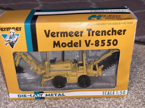 Vermeer Trencher Model V-8550 Scale 1:50 Die-cast Metal Part No.9513 ...
