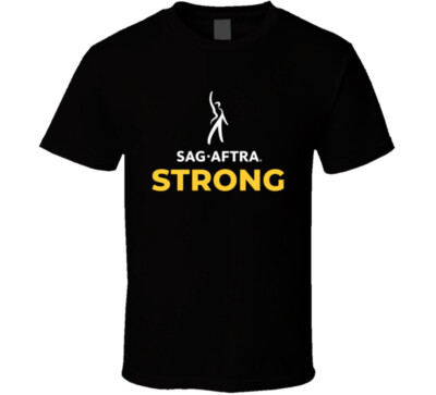 Sag Aftra Strong Supporter T Shirt | eBay