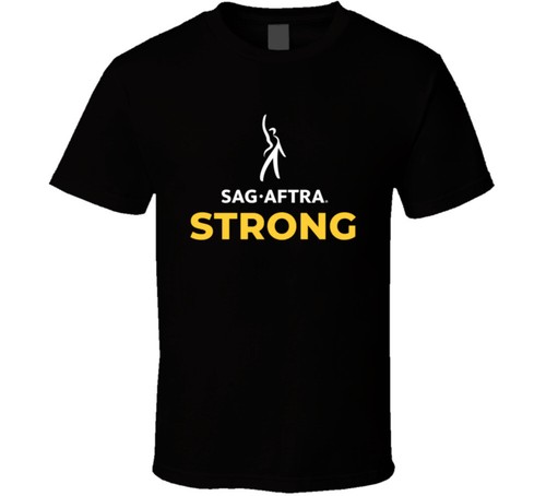 Sag Aftra Strong Supporter T Shirt | eBay