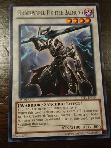 Underworld Fighter Balmung *Rare* JOTL-EN044 1st Edition NM | eBay