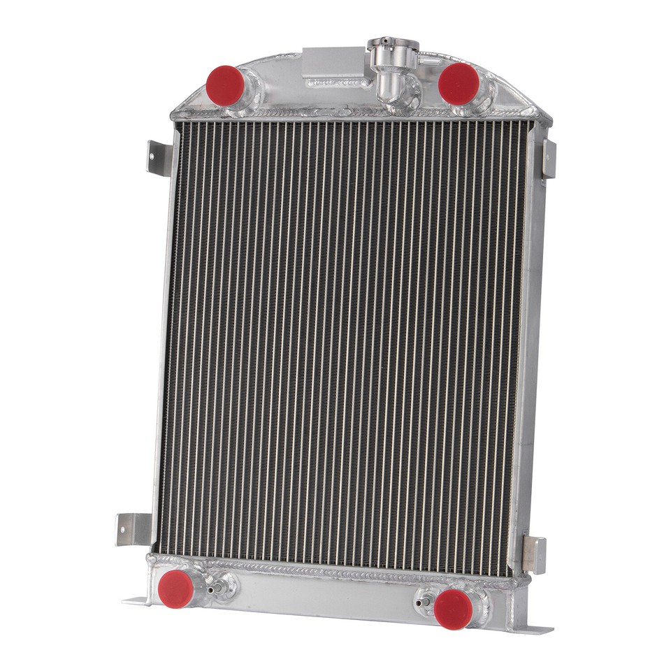 For 1930 1931 Ford Model A Flathead V8 Engine 3 Row Aluminum Radiator ...