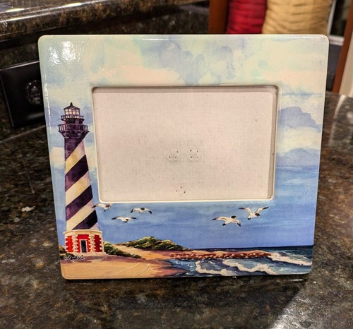 Lighthouse Picture Frame For 4"x 6" Photo | eBay