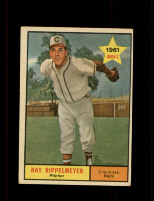1961 RAY RIPPELMEYER TOPPS #276 REDS *0903 | eBay