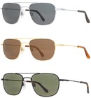 American Optical Checkmate Polarized Men's Aviator Sunglasses - Made In ...