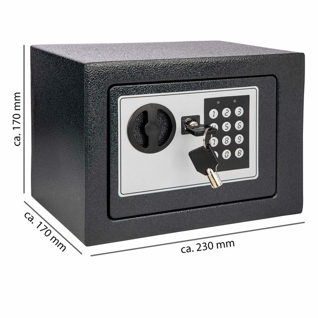 ONVAYA Mini Tresor aus Stahl | Möbeltresor | Safe | Wandtresor ...
