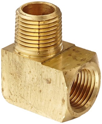 Eaton Weatherhead 3400X8 Brass 1/2" Female X 1/2" Male 90° Street Elbow ...