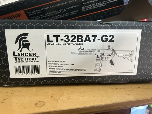 NEW!! COMPLETE!!! LANCER TACTICAL GEN2 | eBay