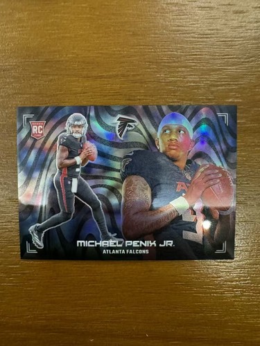 2024 Panini Prizm Profiles Michael Penix Jr. Rookie #7 SSP Case Hit ...
