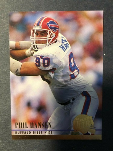 1994 FLEER ULTRA FOOTBALL CARD PHIL HANSEN #344 BUFFALO BILLS NFL ...