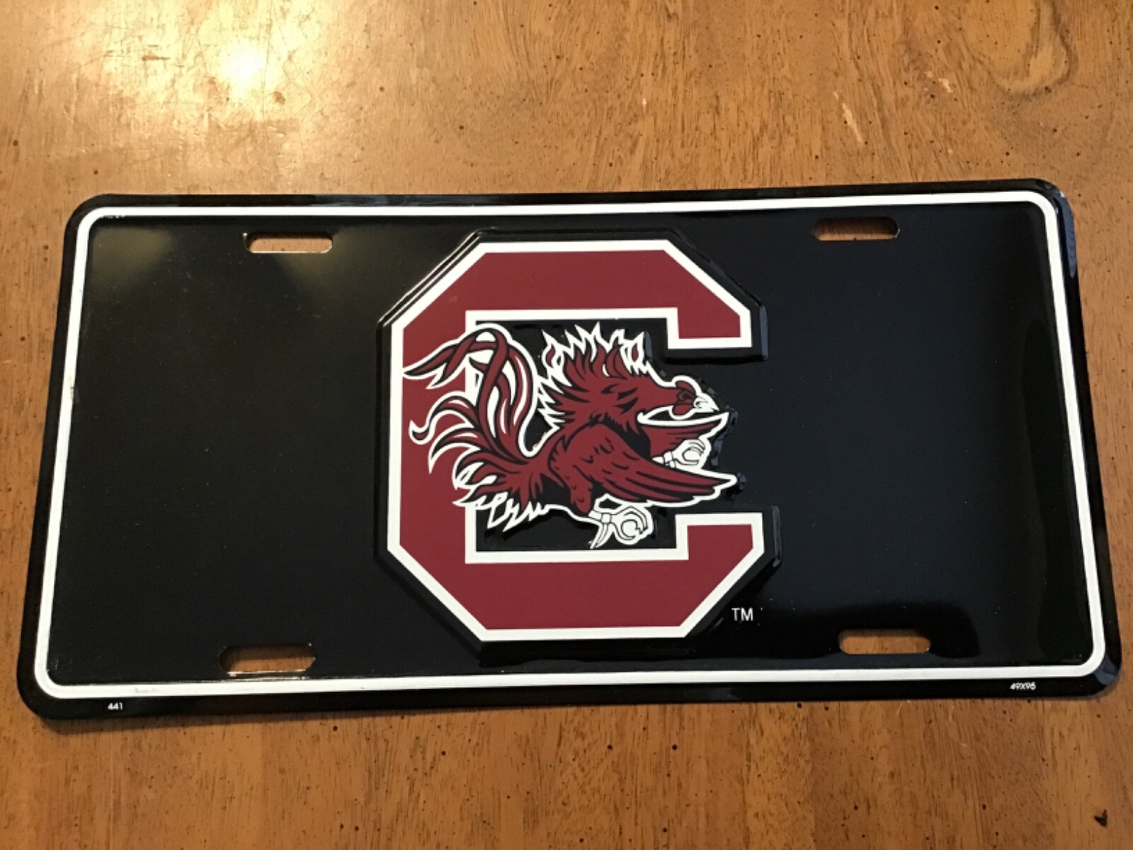 University of South Carolina Gamecocks Booster License Plate Vintage ...