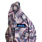 KAVU Sling Rope Bag Purple Canvas Zip Pockets Daypack Travel Backpack ...