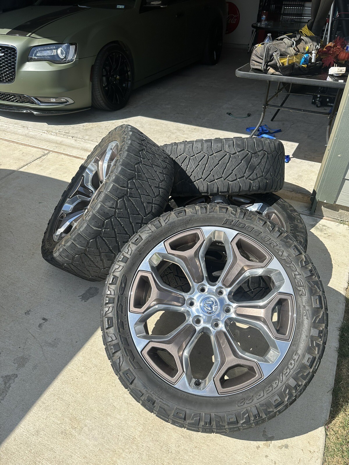 Ram Limited Wheels With NITTO Ridge Grapplers 305/45/22 | eBay