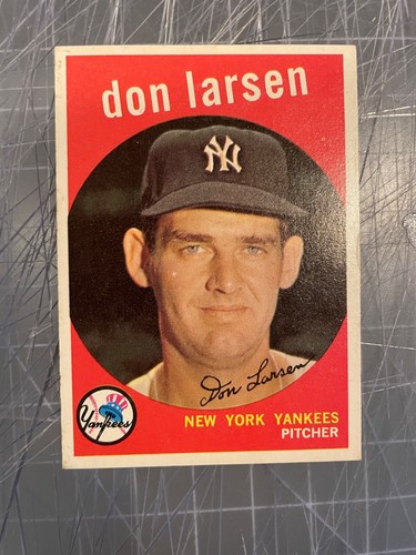 1959 TOPPS #205 DON LARSEN NEW YORK YANKEES BASEBALL CARD NM | eBay