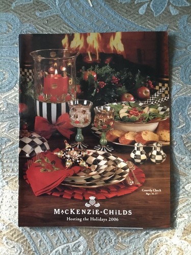 Mackenzie-Childs Catalog - Holiday 2006 - Christmas Decor Plus | eBay