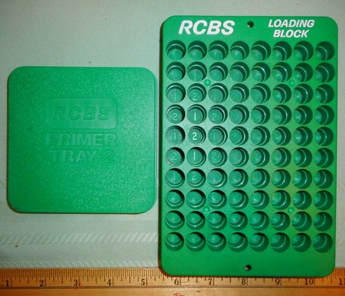 RCBS Case Loading Block & Primer Tray -2 | eBay