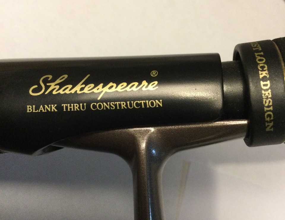 Shakespeare Collapsible Fishing Rod Lightweight Black W/SP20 Spinning Reel | eBay